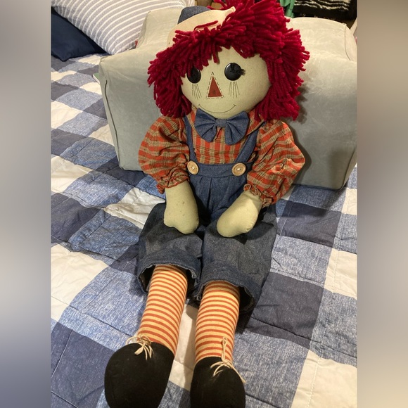 Other | Vintage Raggedy Andy Doll | Poshmark